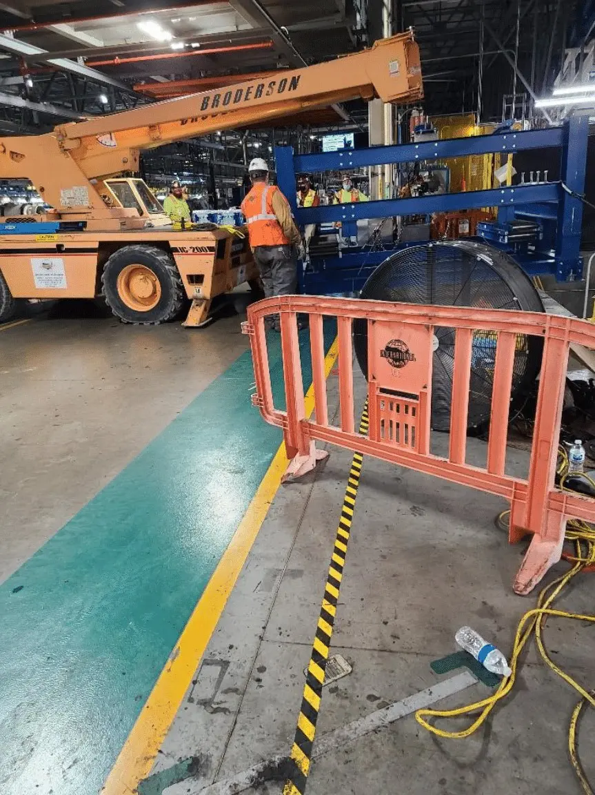 Honda Manufacturing of Indiana F-8 Slat Line Modifications ...